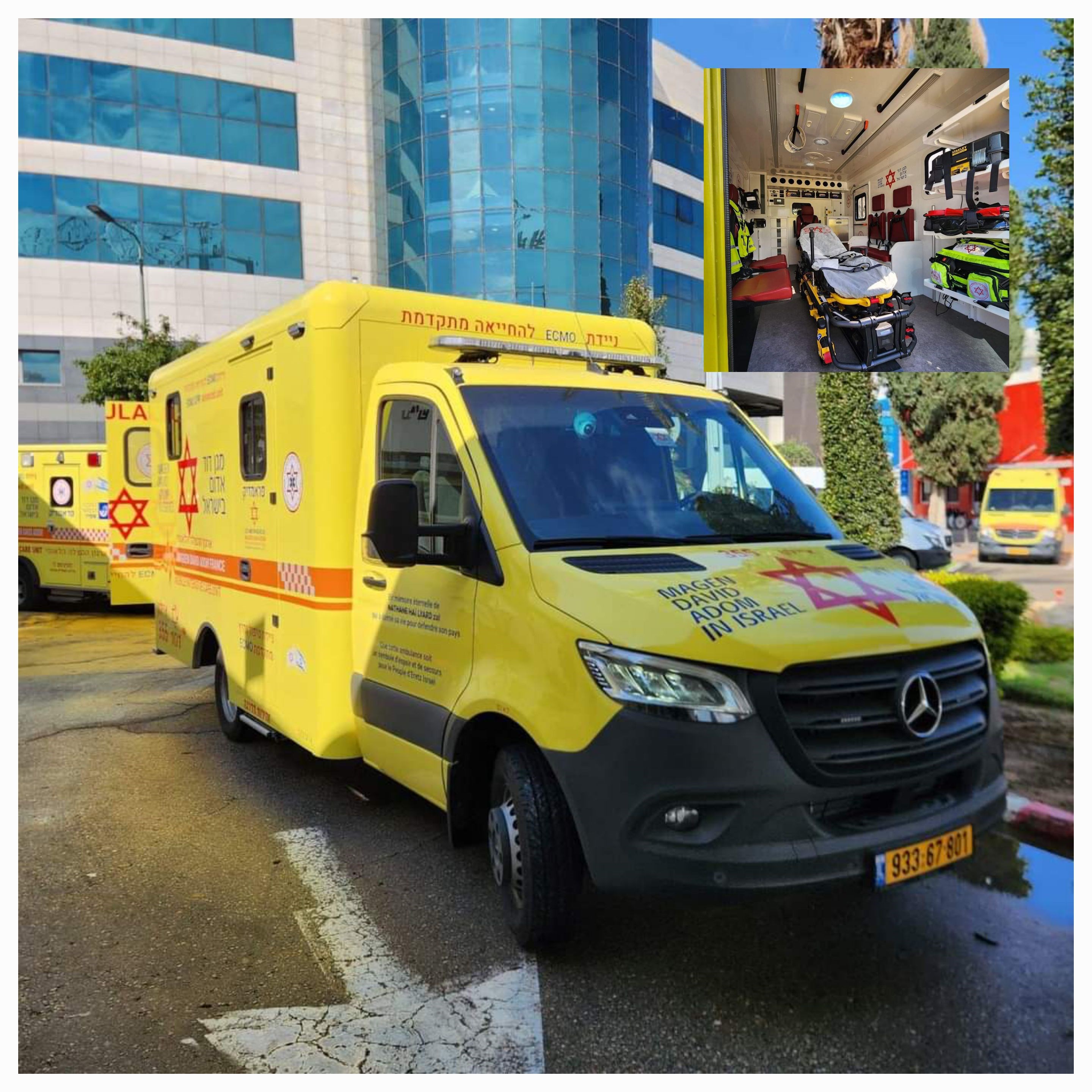 Unique ECMO Unit Donated to MDA | MDA Israel